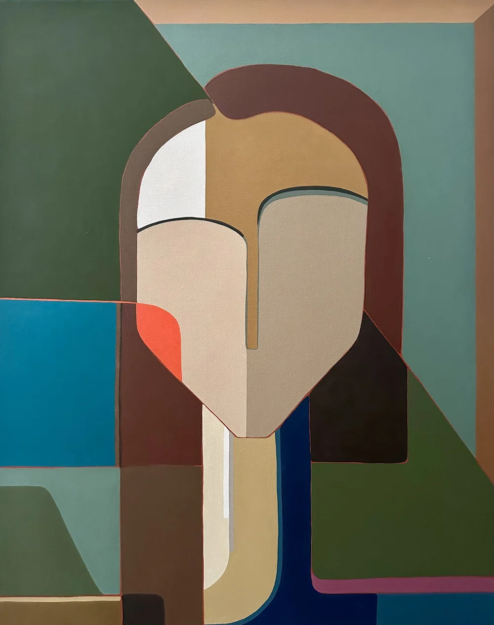 Gina Ward Art - Buy Original Mid Century Modern paintings online