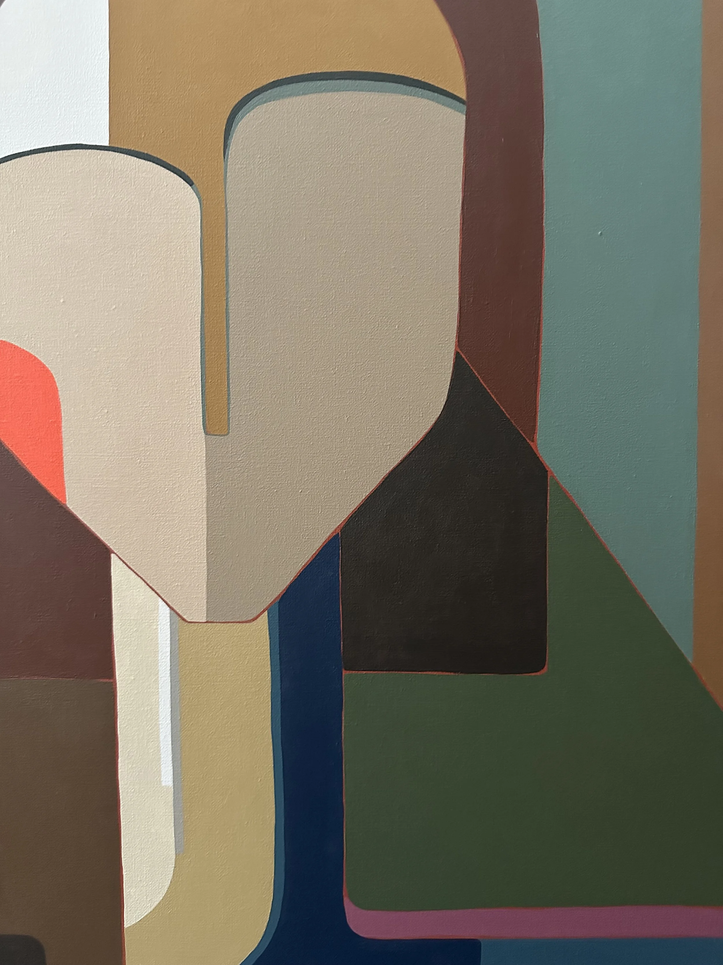 Gina Ward Art - Buy Original Mid Century Modern paintings online