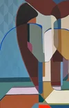 Gina Ward Art - Buy Original Mid Century Modern paintings online