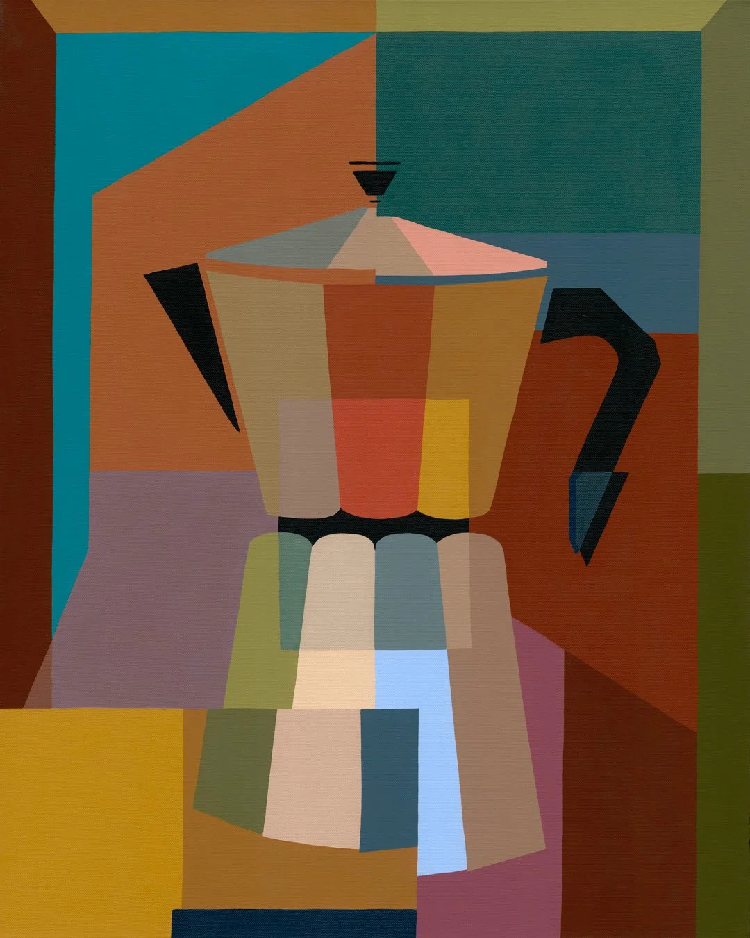 Gina Ward Art - Mid Century Modern Australian Artist