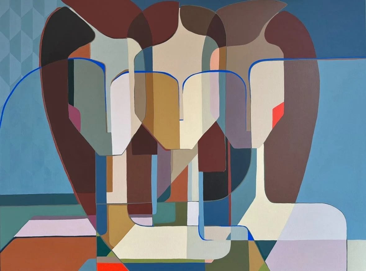 Gina Ward Art - Buy Original Mid Century Modern paintings online