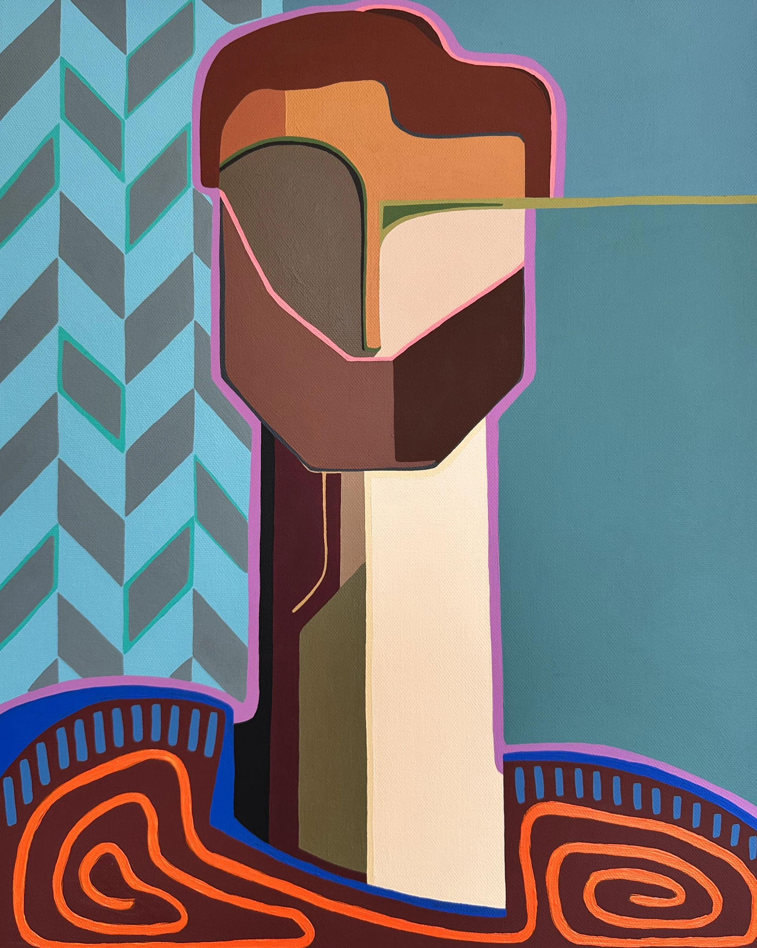 Gina Ward Art - Buy Original Mid Century Modern paintings online