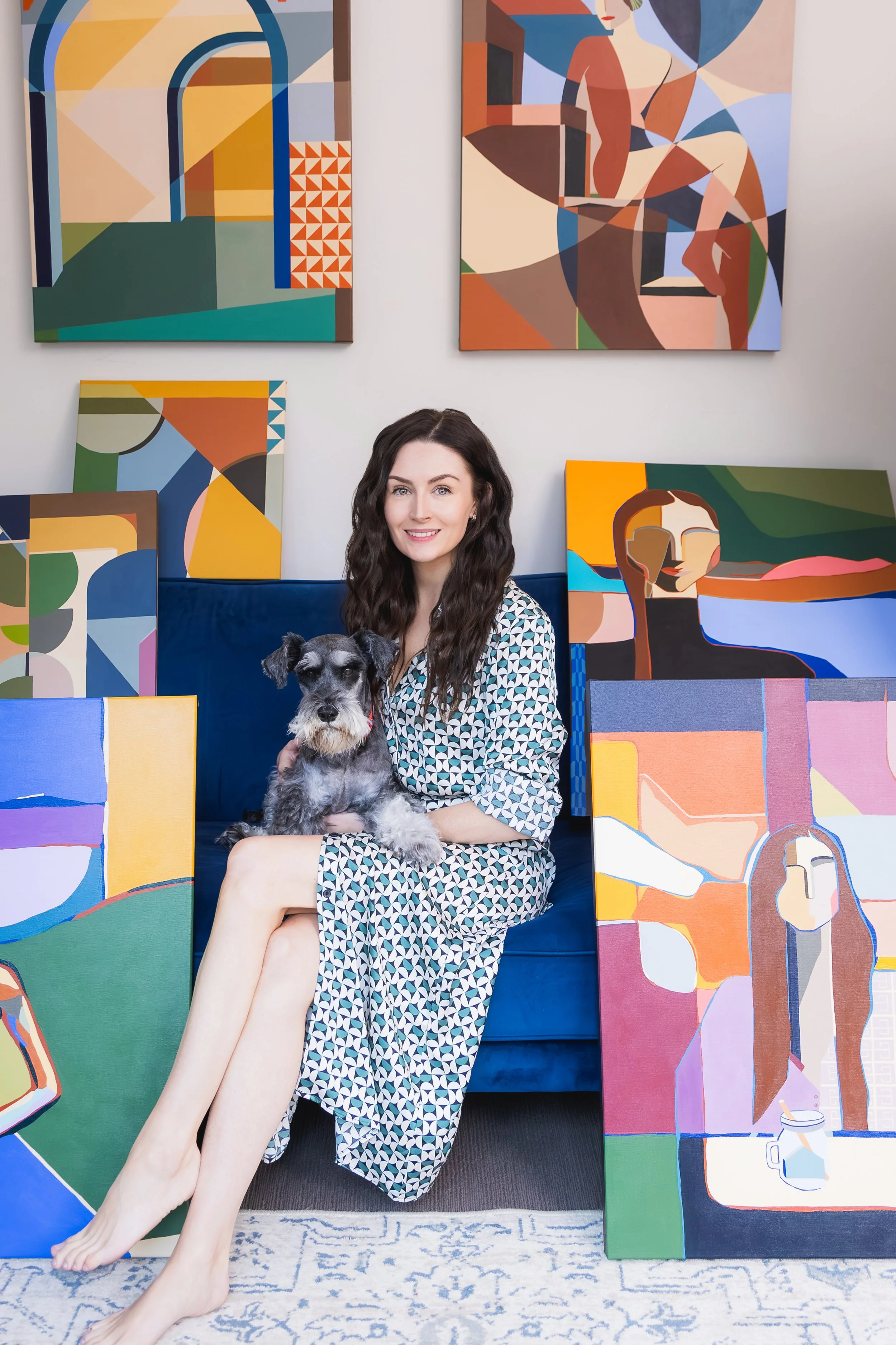 Gina Ward Art - Mid Century Modern Australian Artist