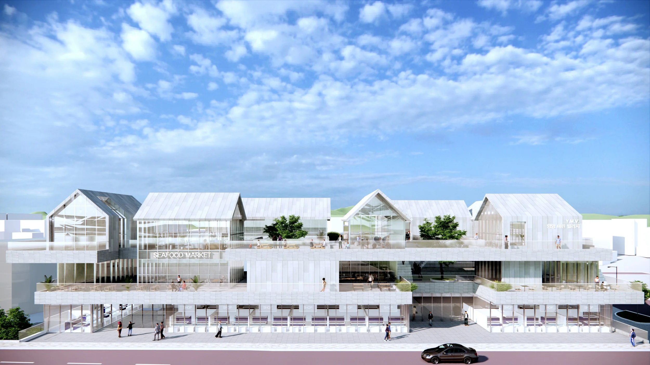 Yangyang Marine Village — GA department Architects & Associates