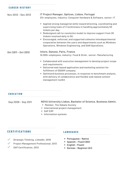 How to write a CV or Lebenslauf in Germany — HalloGermany