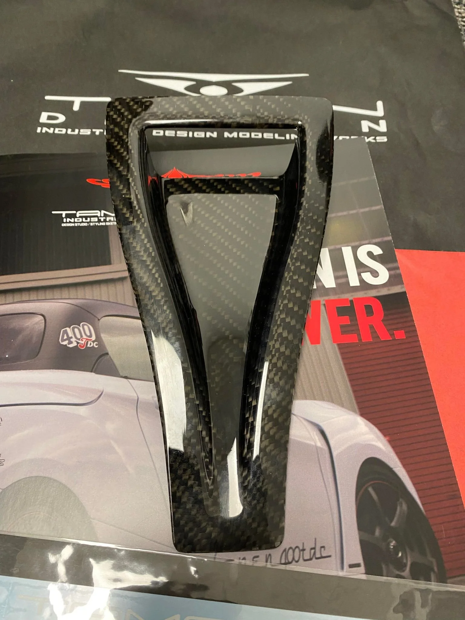 VeilSide Universal Carbon Type-II GT WING with Aluminium Legs — HyperNight