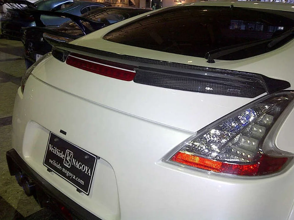 VeilSide Nissan 370Z Fairlady Z Z34 Ver. III FRP Rear Wing With Carbon ...