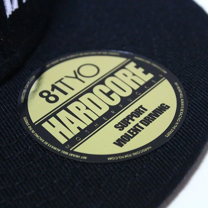 HARDCORE Sticker TriColour — HyperNight