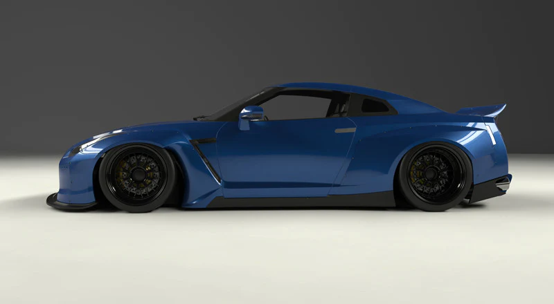 VeilSide 2009-2011 Nissan Skyline GTR R35 Ver. I Complete Kit — HyperNight