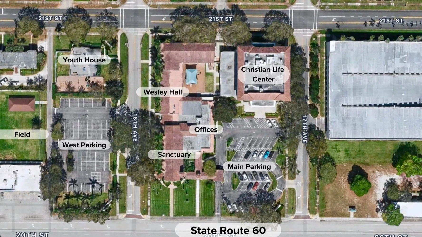 Campus Map — First Methodist Church Vero Beach