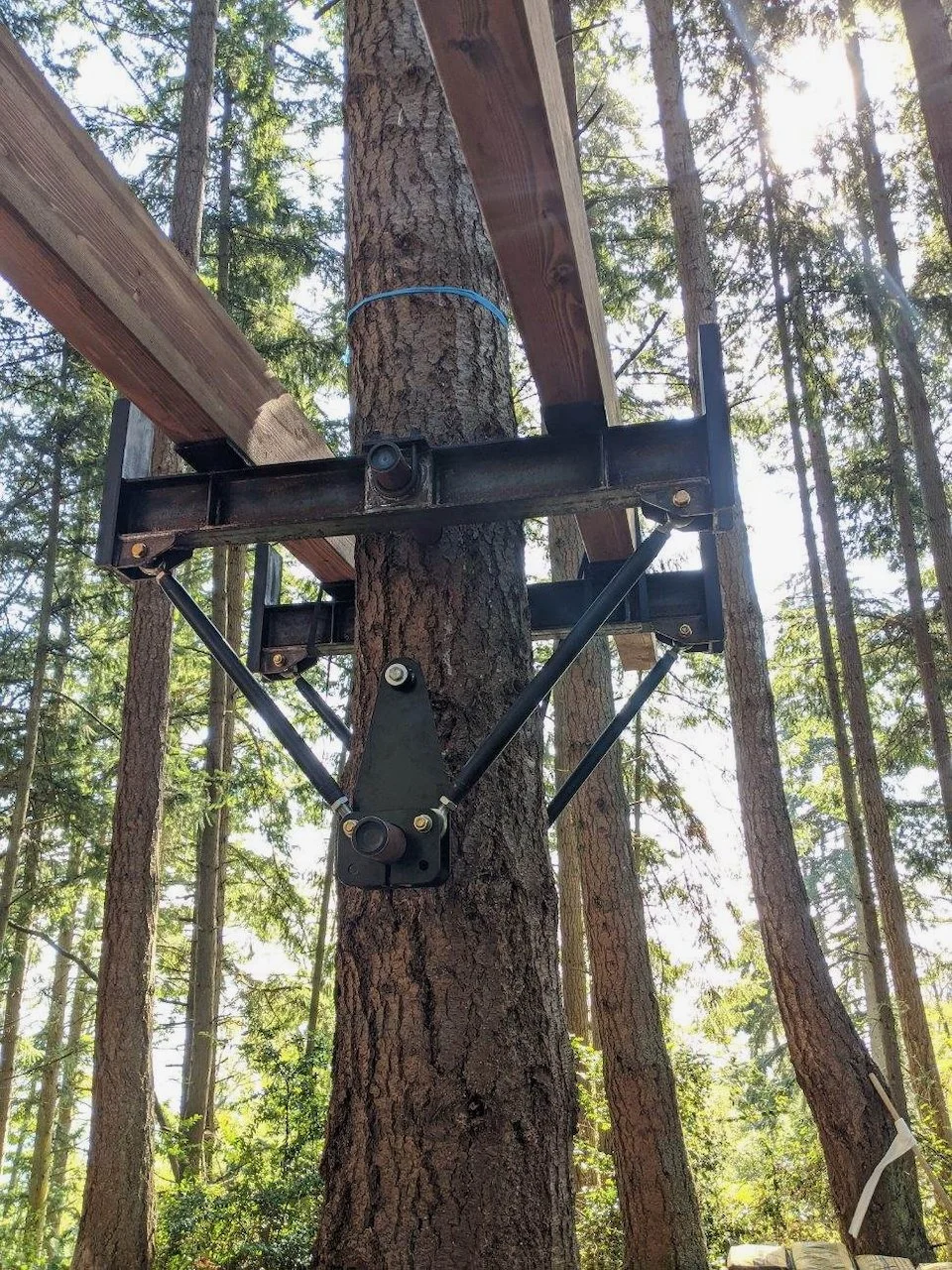 The Unique Hardware Behind Treehouse Building — Wild Tree Woodworks ...