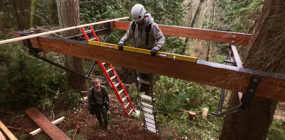 The Unique Hardware Behind Treehouse Building — Wild Tree Woodworks ...
