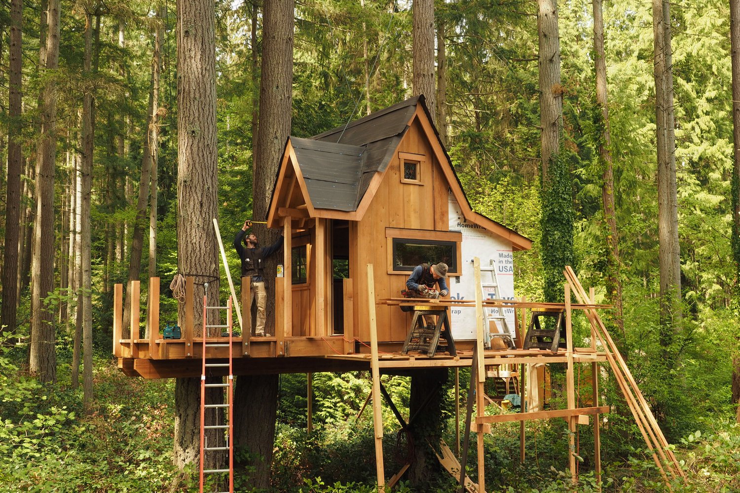 Our Process — Wild Tree Woodworks - Custom Treehouse Builders