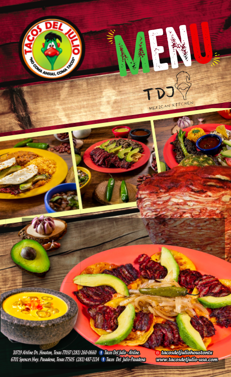 Menu 1 — Tacos Del Julio