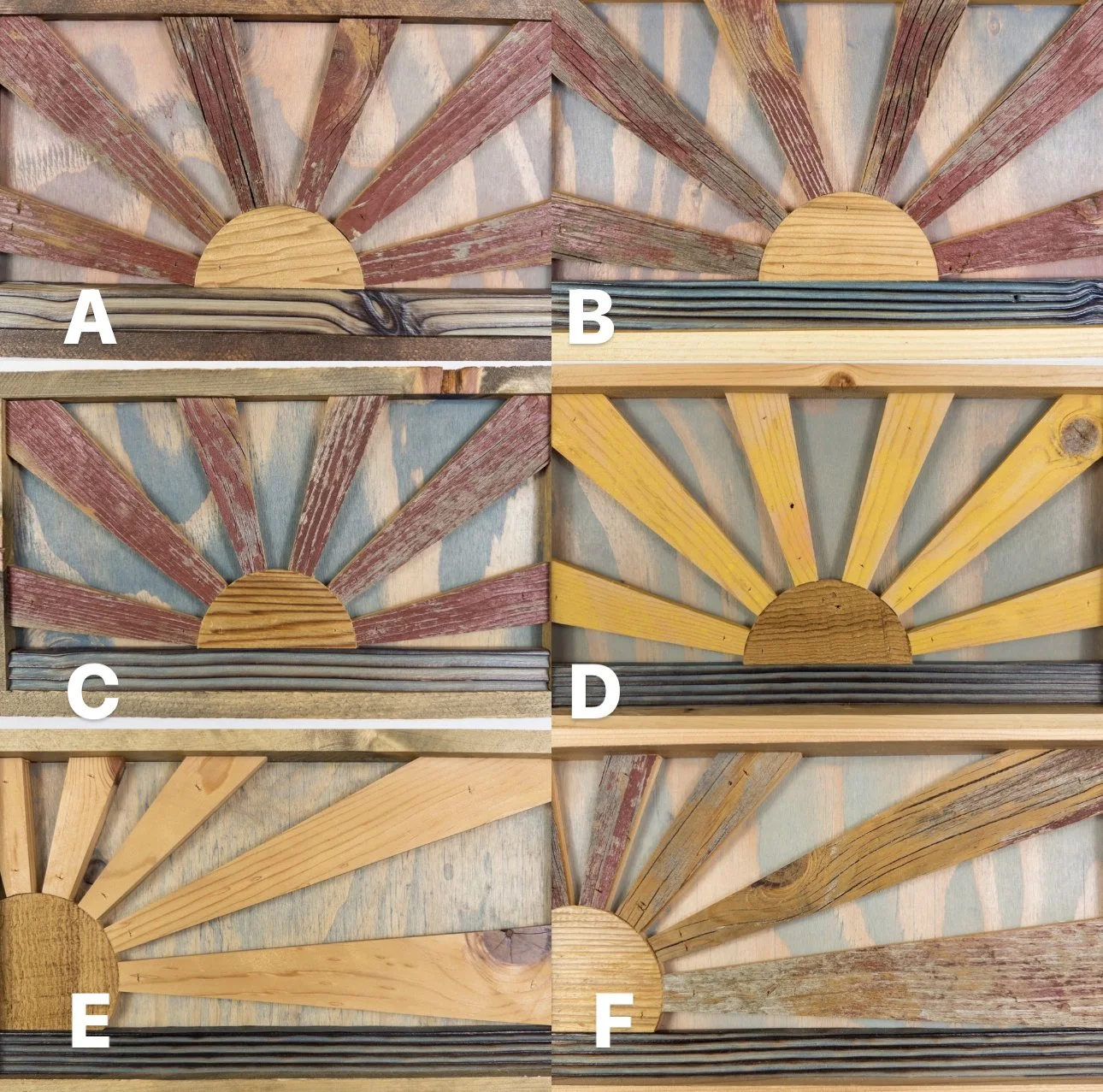 Sun Series Exotic Wood Mosaic — Timms Made