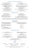 Dinnner Menu — Michele's