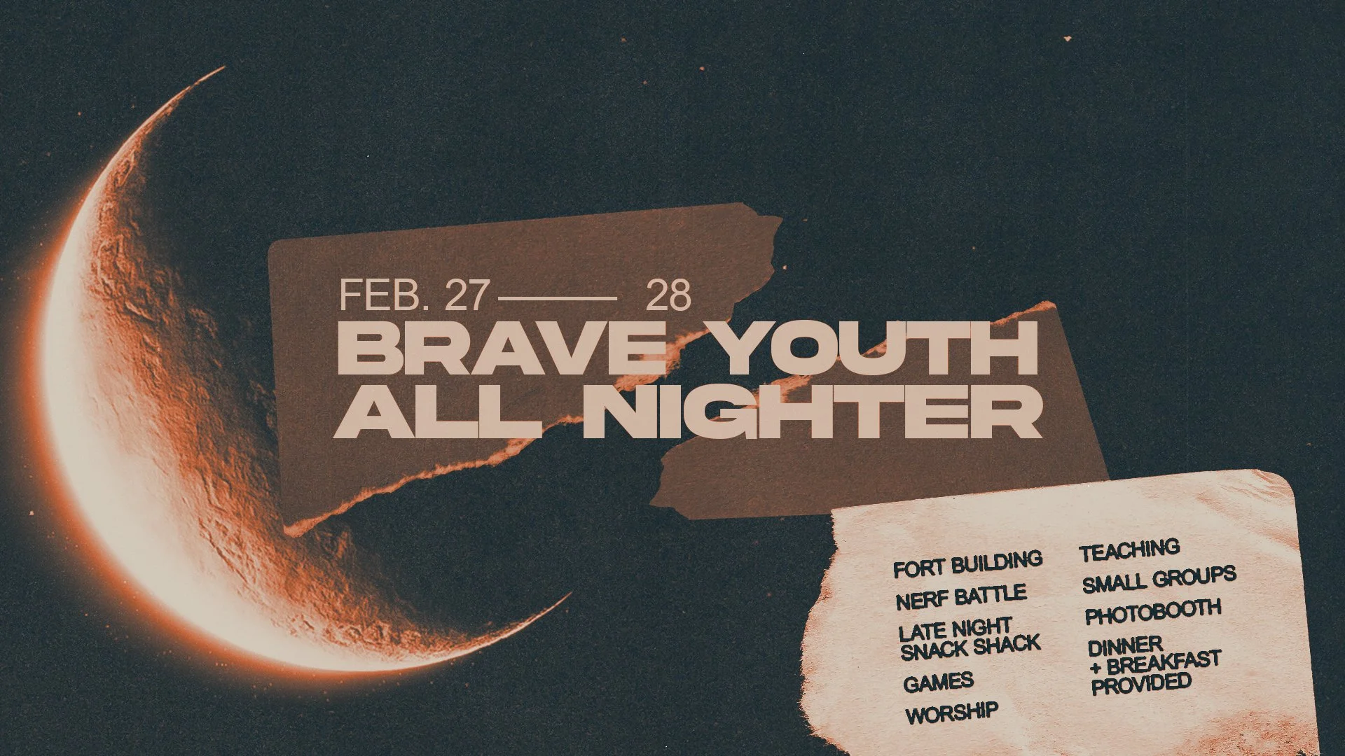 Brave Youth ALL-NIGHTER — BRAVE