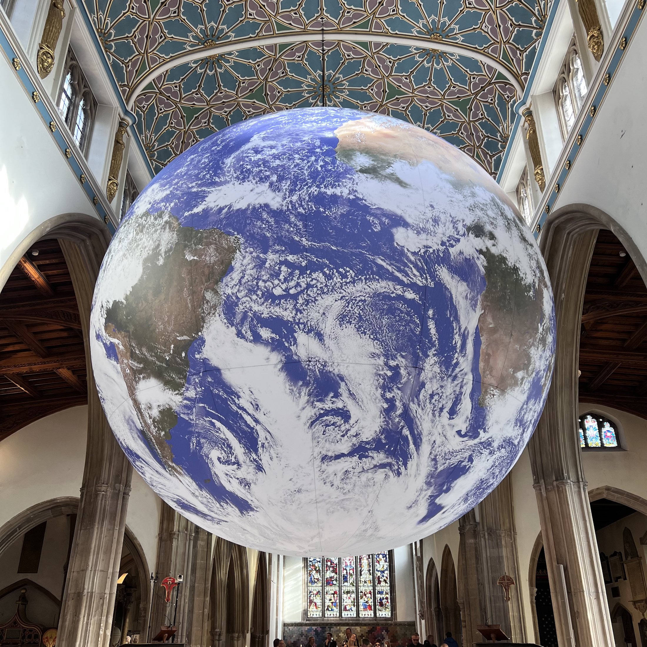 Gaia Art Installation By Luke Jerram — Art By Sarah Ransome