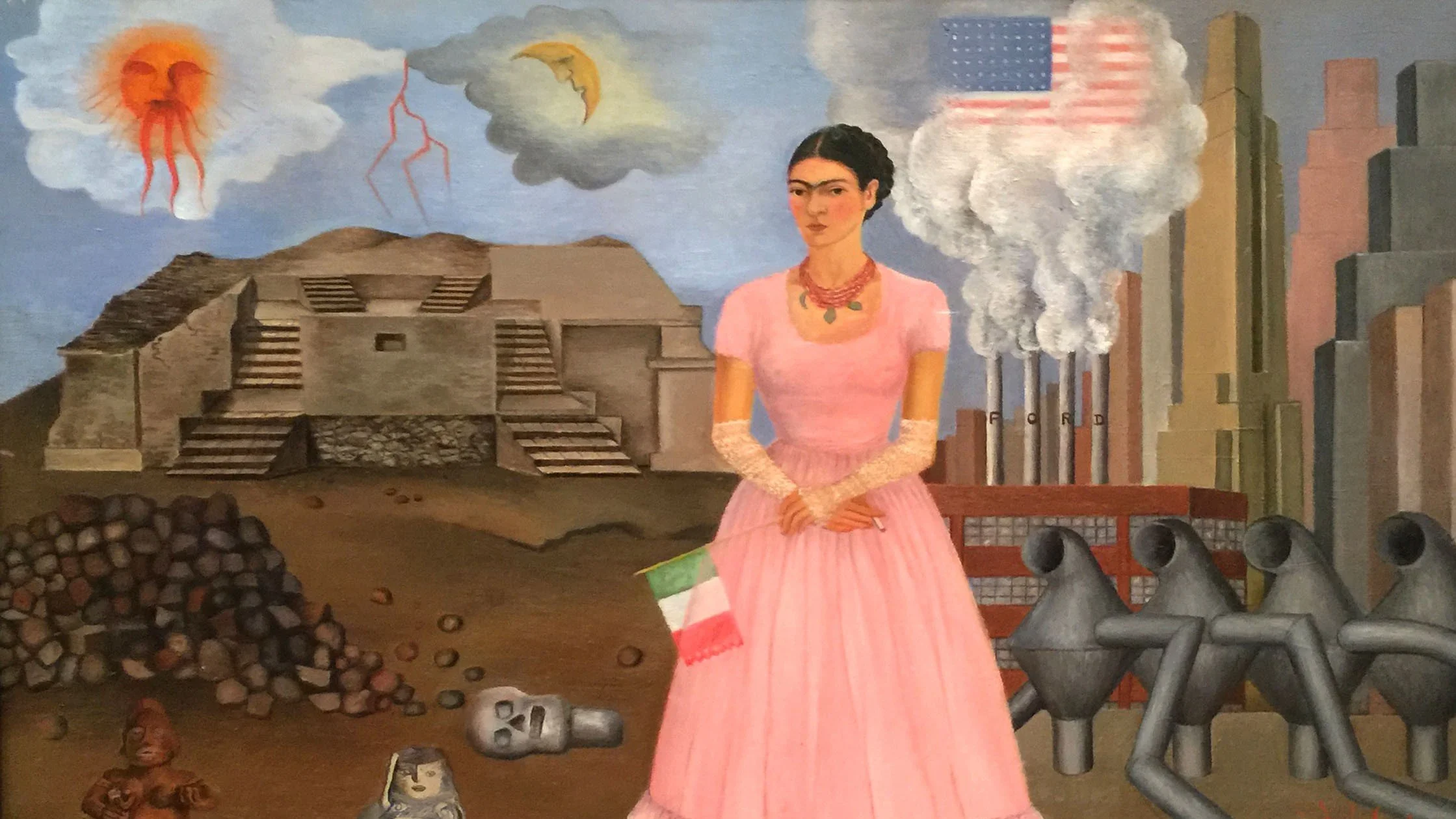 What does the artwork of Frida Kahlo symbolise? — Sarah Ransome Art