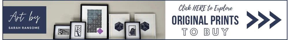 How to create a reduction lino print — Sarah Ransome Art