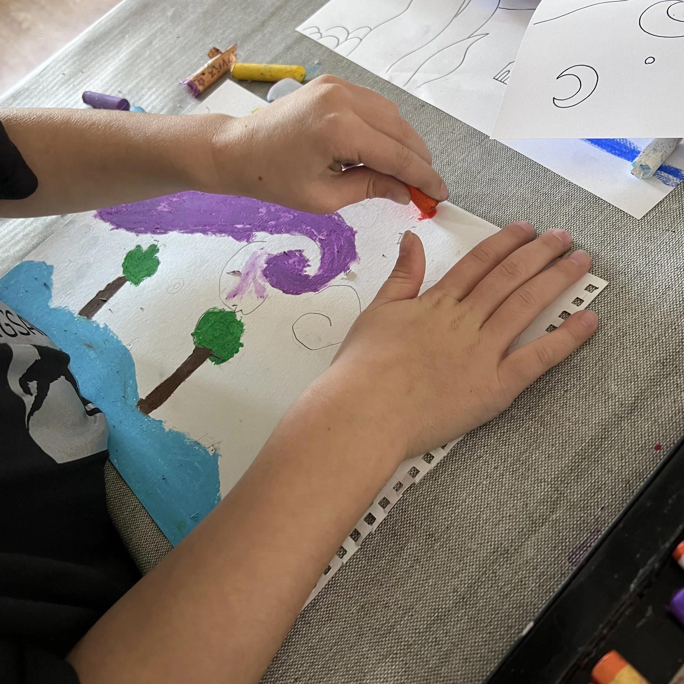 Children's Artwork Activity Inspired by the Art of Vincent van Gogh ...