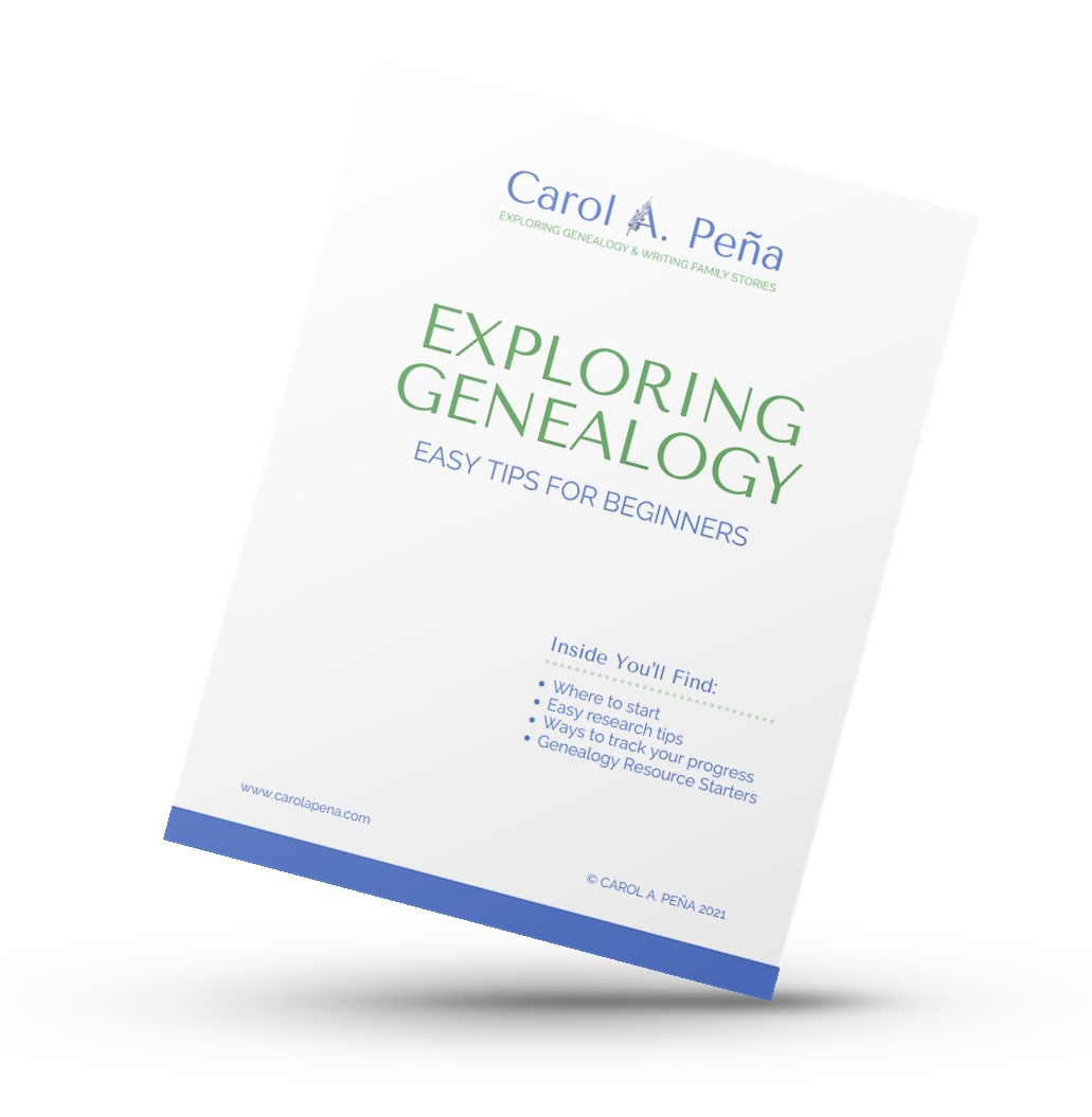 A Genealogy Perspective — Carol A. Peña