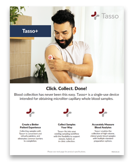 TASSO+ — Tasso, Inc.