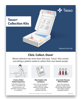 PRODUCT LITERATURE — Tasso, Inc.