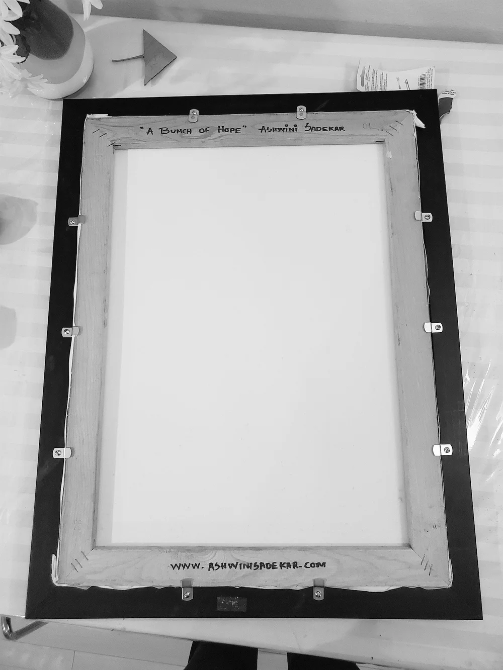 How to Frame a Canvas — Ashwini Sadekar