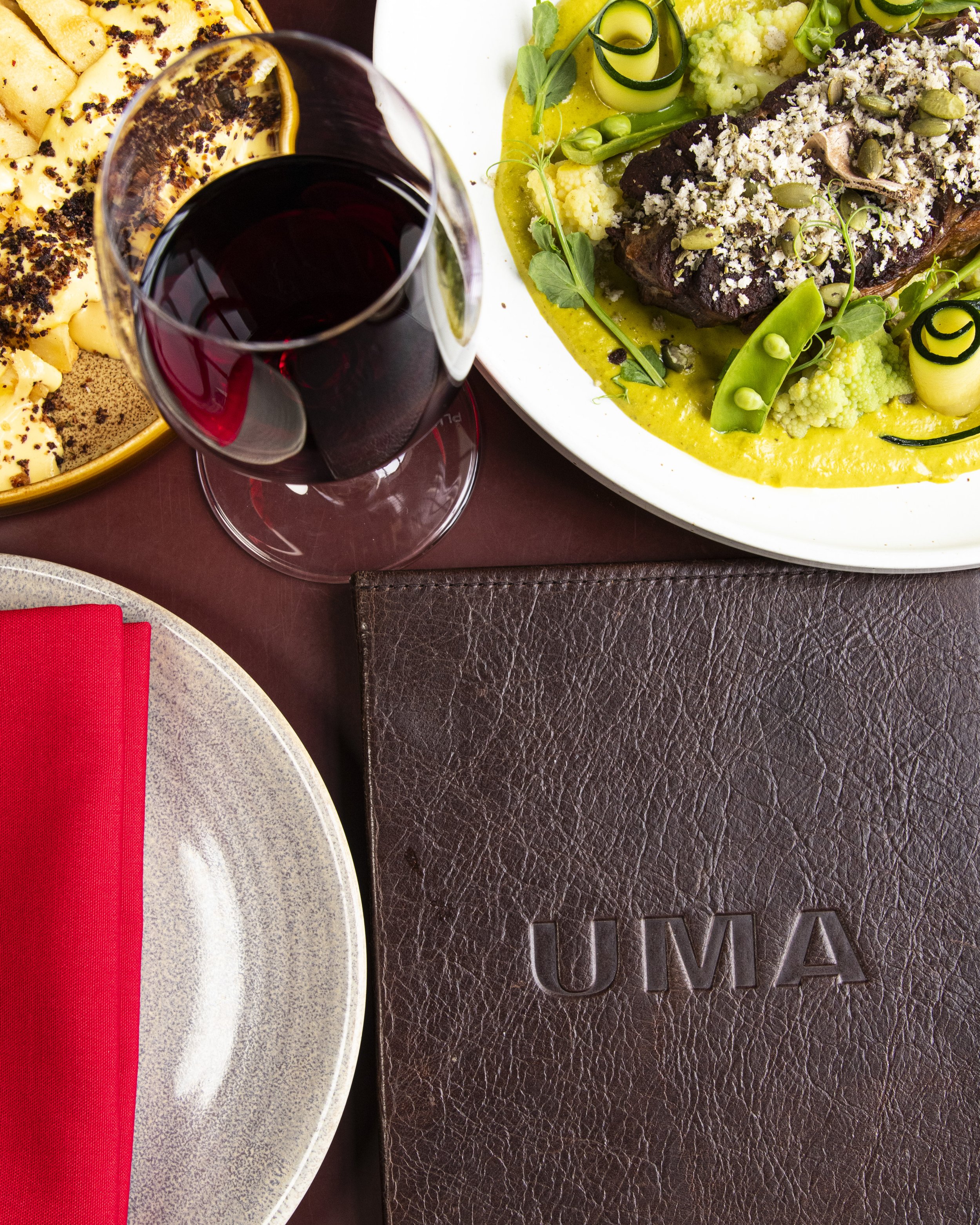 About Our Menu — UMA