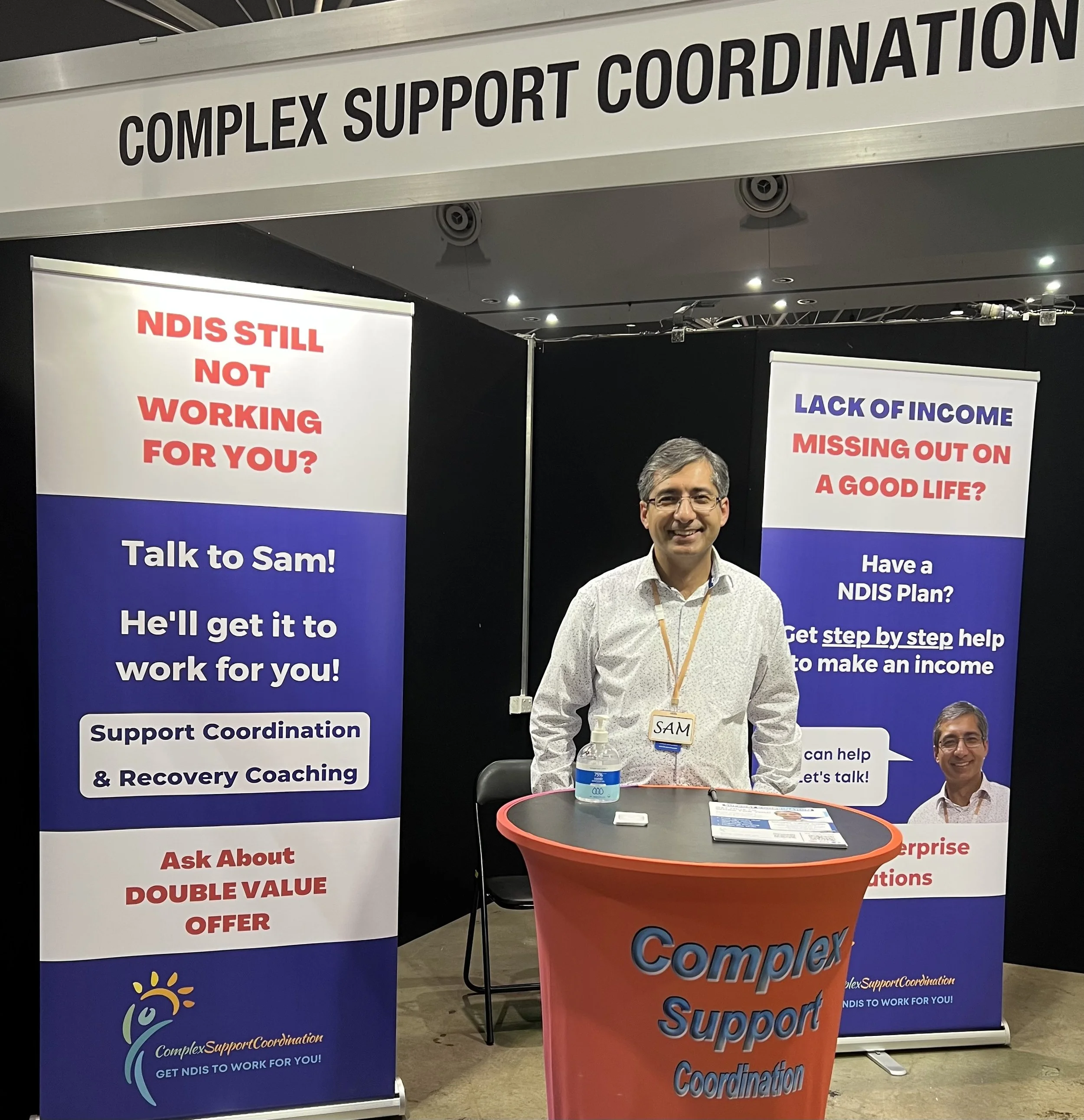 Expos & Events — Complex Support Coordination