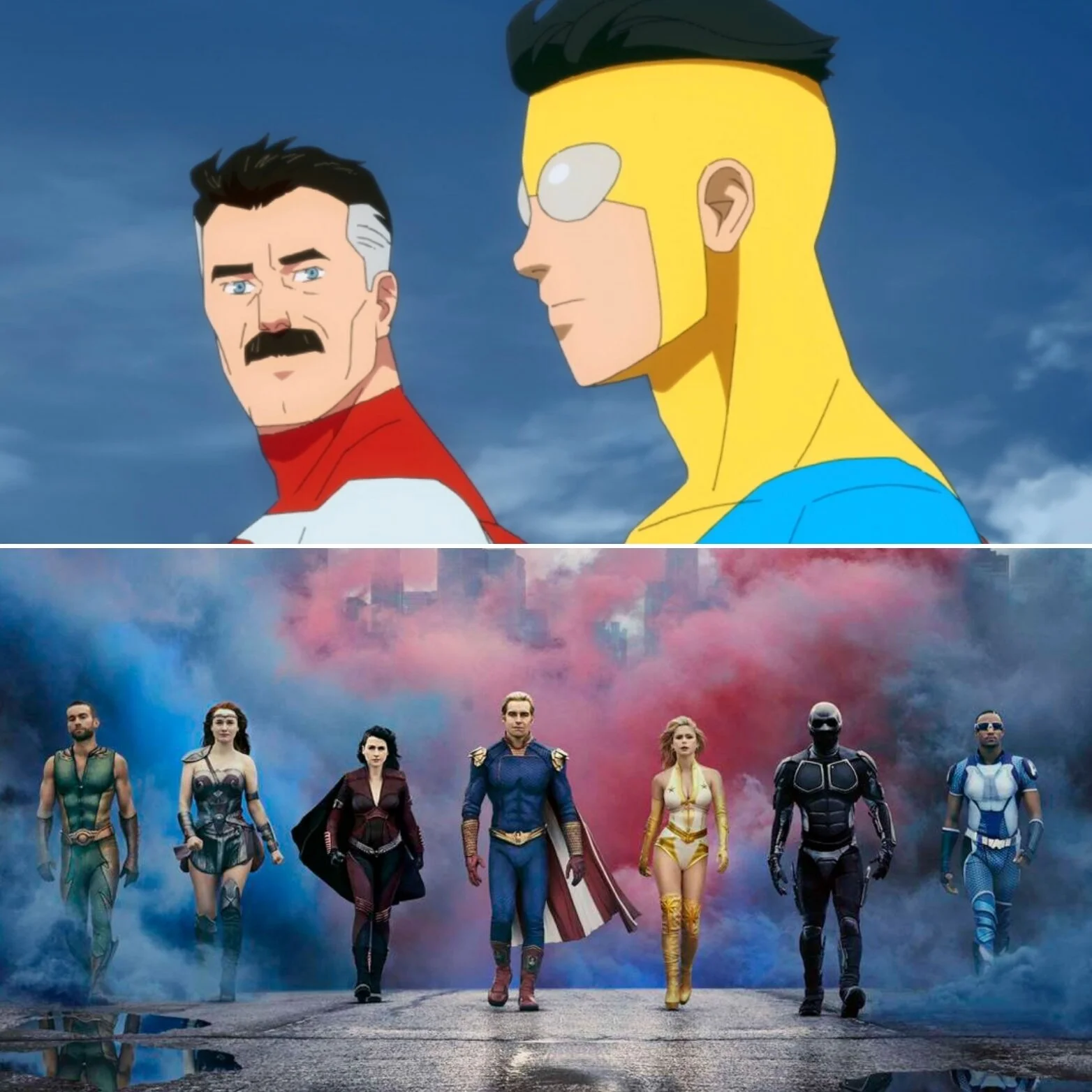 Invincible? Is that just an animated version of The Boys? — Comicspiration