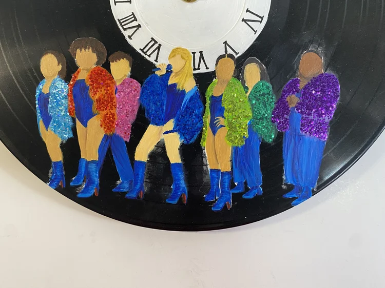 "Evermore" Taylor Swift Vinyl Record Art — Taylor Varron Art