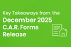 December 2025 C.A.R. Forms Release: Key Changes California Agents Need ...