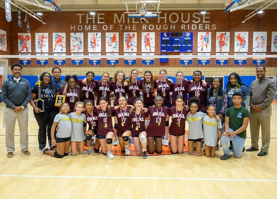Deal Volleyball Team - DCIAA Champions — Alice Deal Middle School