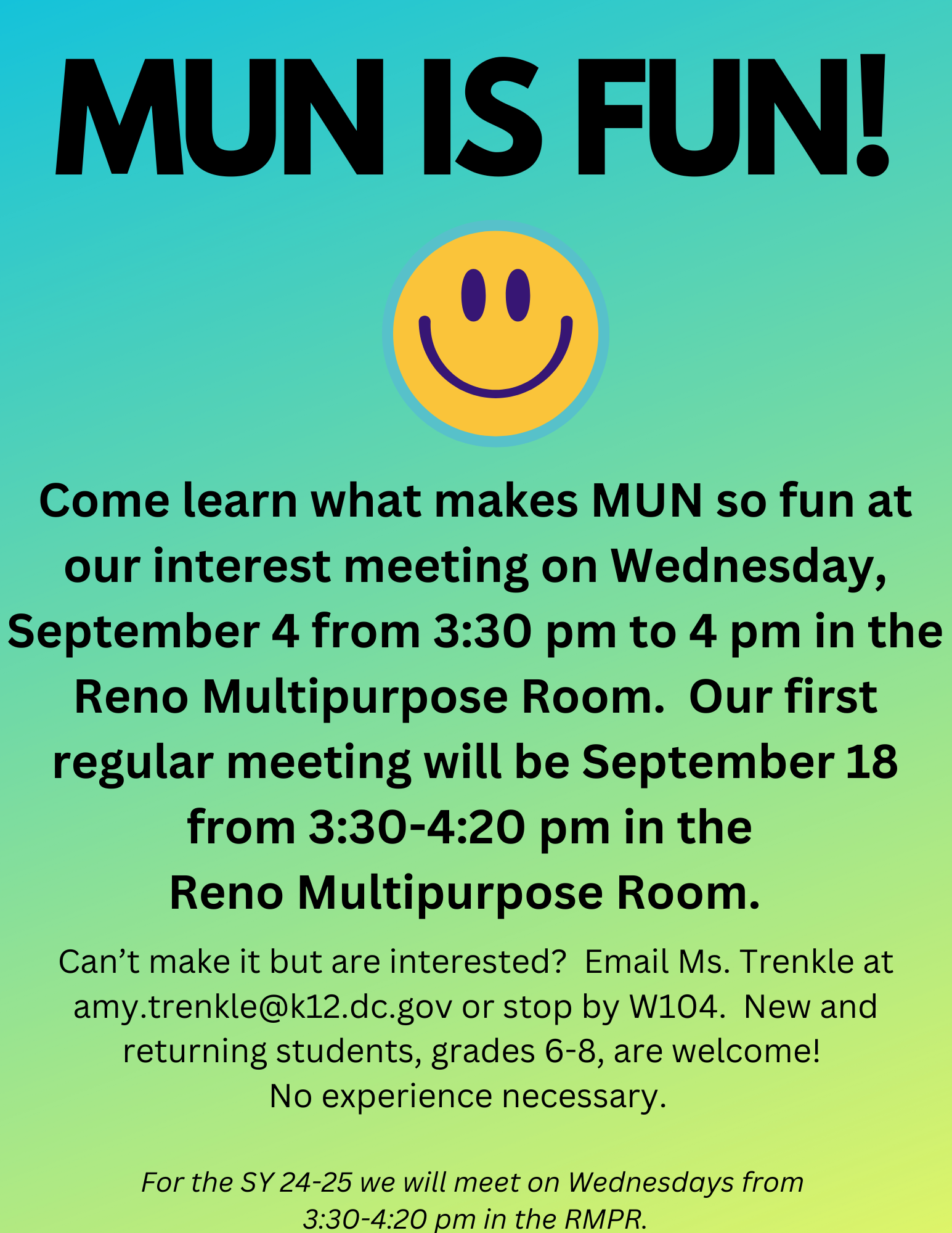 MUN is FUN — Alice Deal Middle School