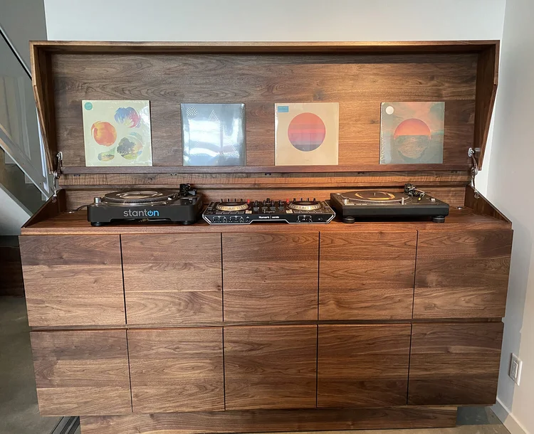 Custom DJ Cabinet & DJ Booth Furniture — In Element Designs