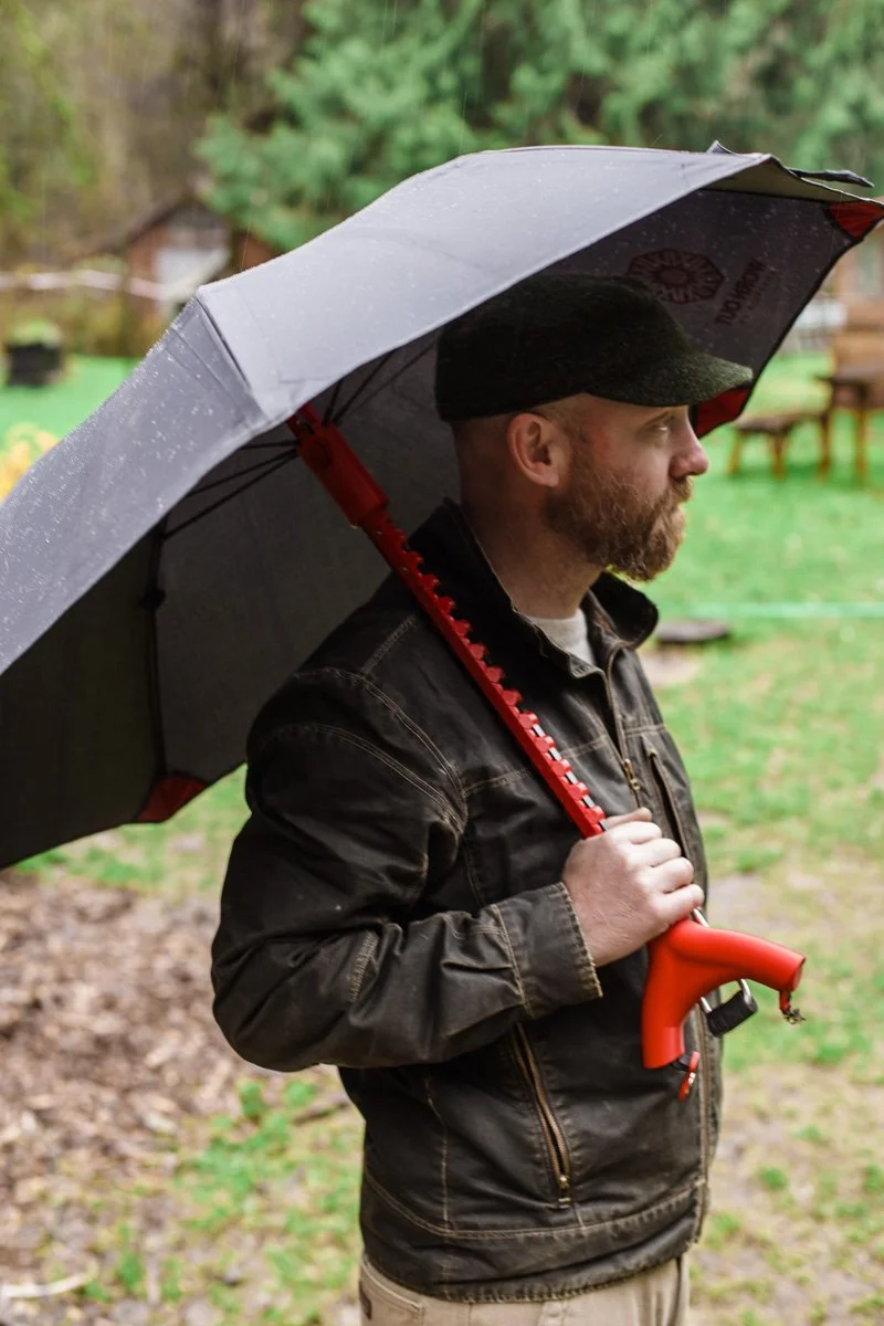 The RainShadow - A Wearable, Interchangeable Umbrella by Worn Out ...
