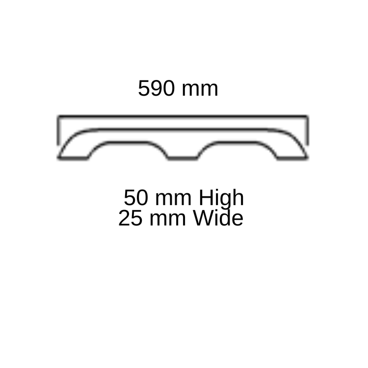Corner Post - CP42 42mm radius (per mtr) — Mitchell Products Ltd