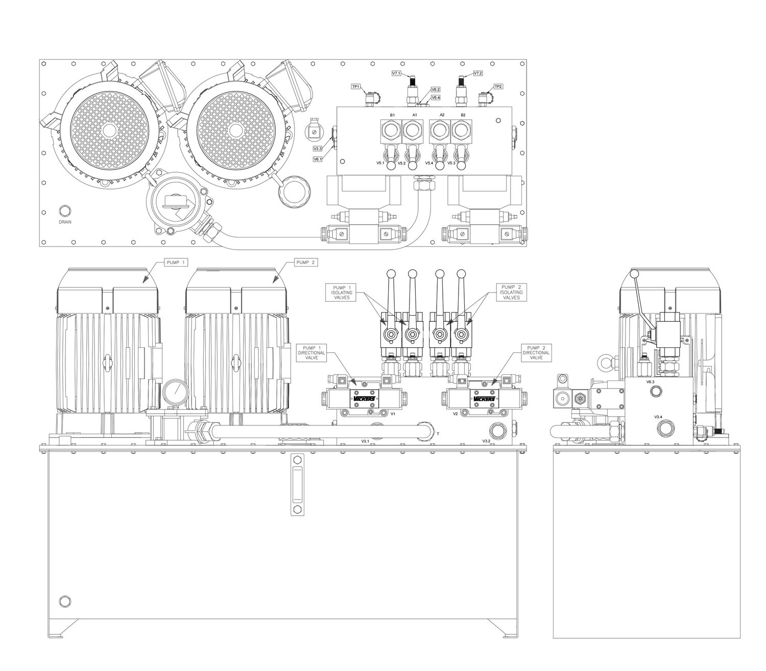 Steering and power unit for Talley's Eagle - FPS Hydraulics Pneumatics