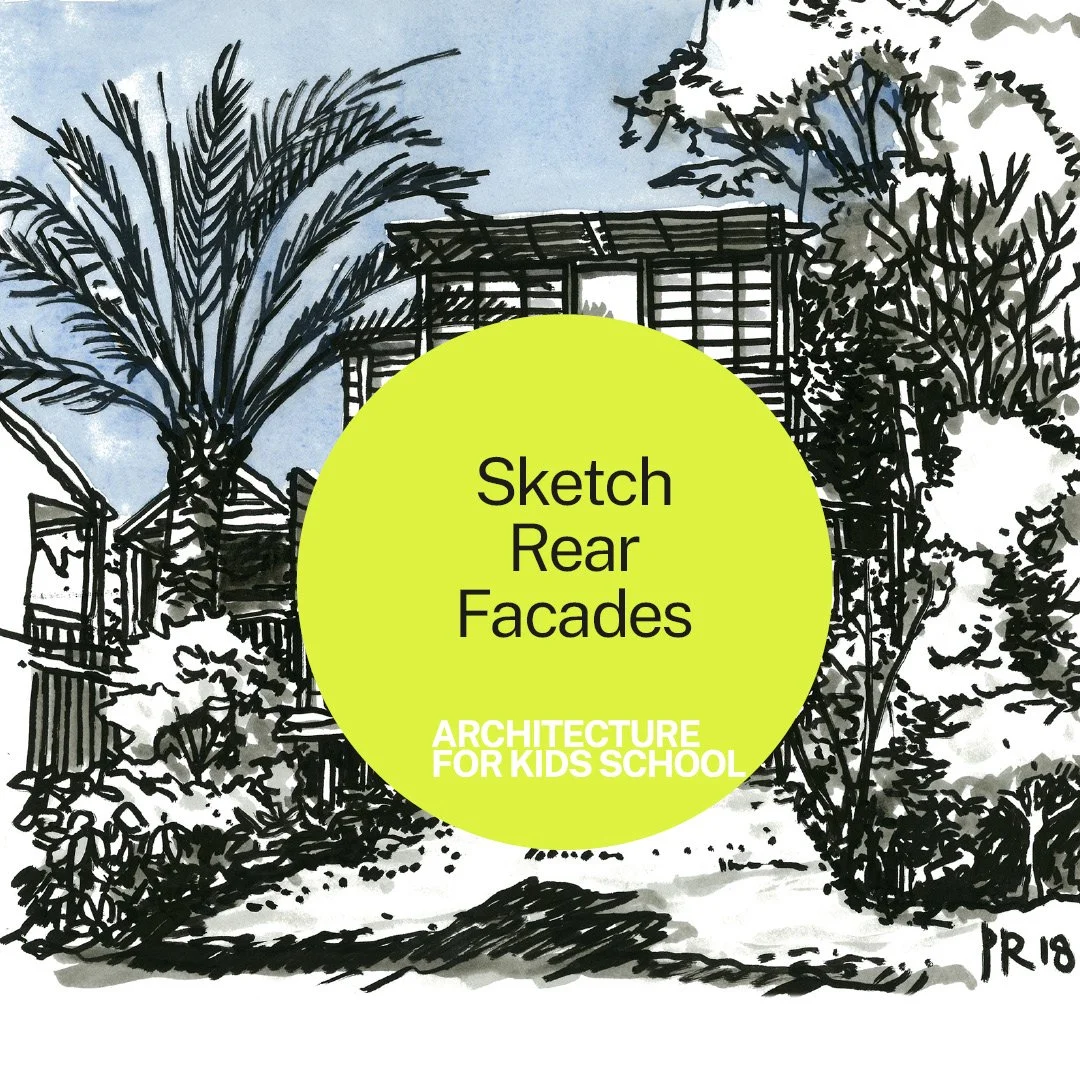 URBAN SKETCHING-DRAW THE BACK OF YOUR BUILDING/REAR FACADE WORKSHOP ...