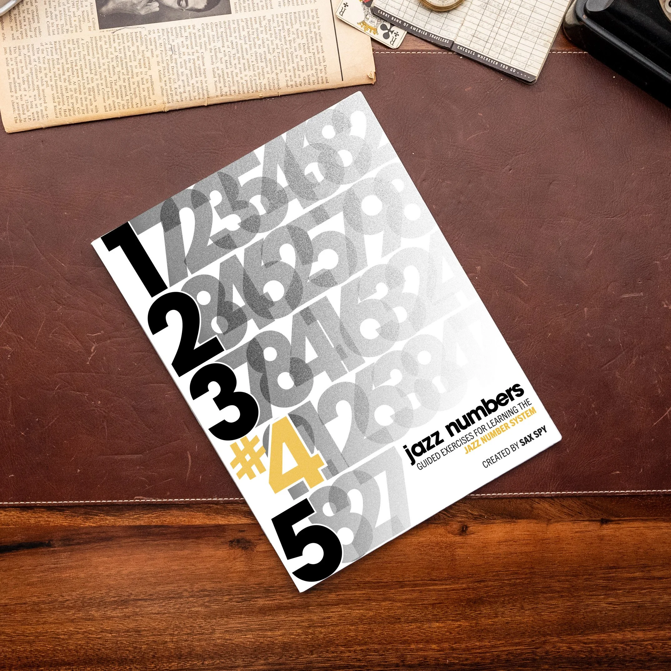 Jazz Numbers Workbook — Sax Spy