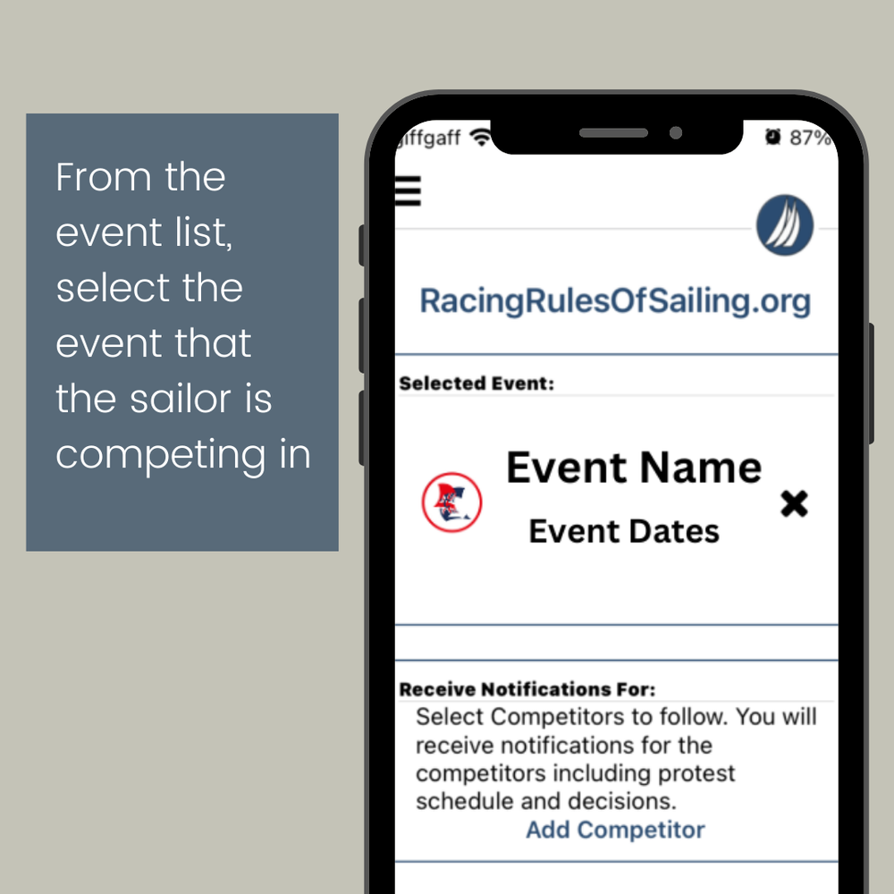 Racing Rules of Sailing — GBR Cadet Sailing