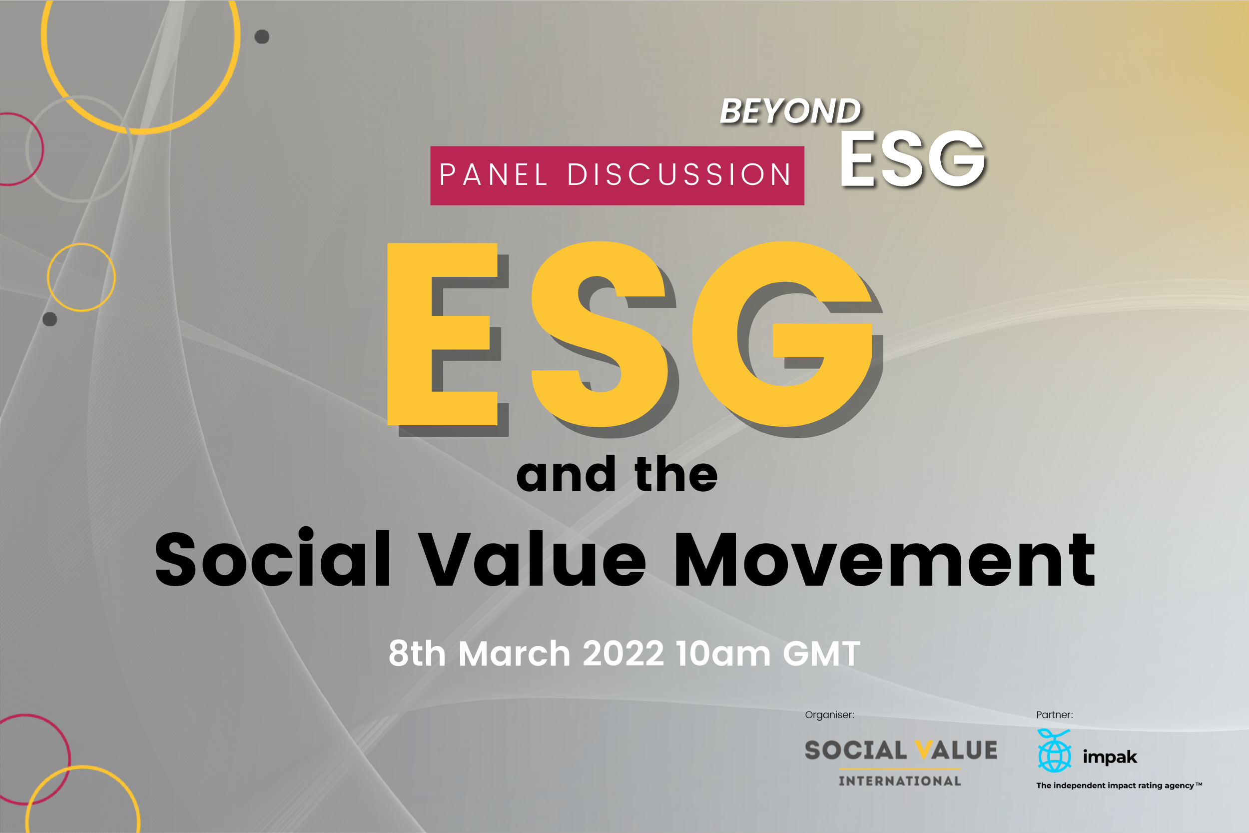 Events and Webinars — Social Value International