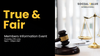 True & Fair - Members Info Event — Social Value International