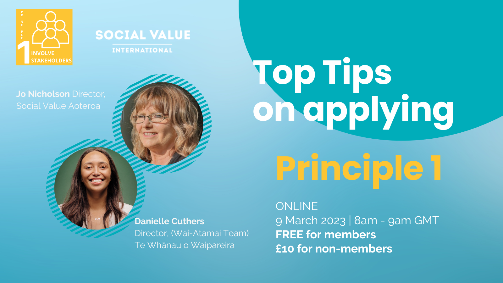 Top tips on applying the Principles - Principle 1 — Social Value ...