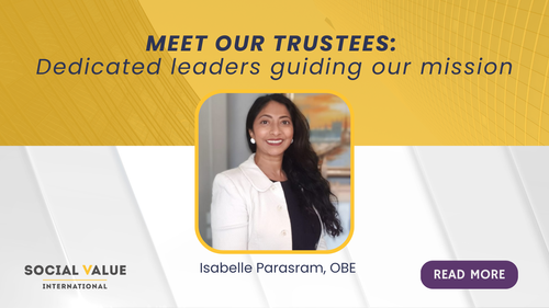 Meet our Trustee: Isabelle Parasram OBE — Social Value International