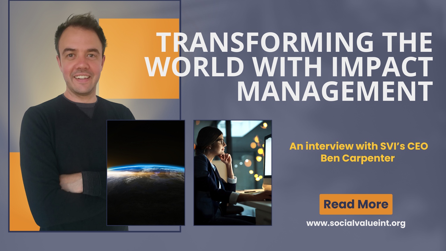 Transforming the world with impact management — Social Value International
