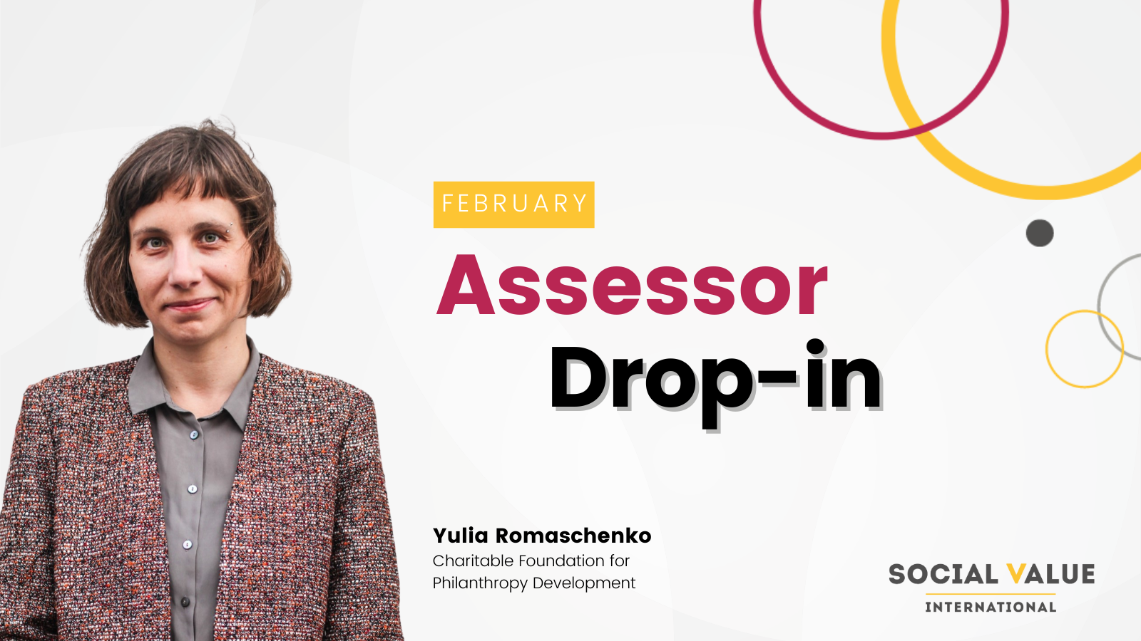 Assessor Drop-in — Social Value International