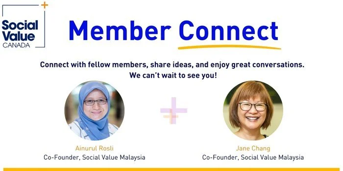 Member Connect: Social Value Canada and Malaysia — Social Value ...